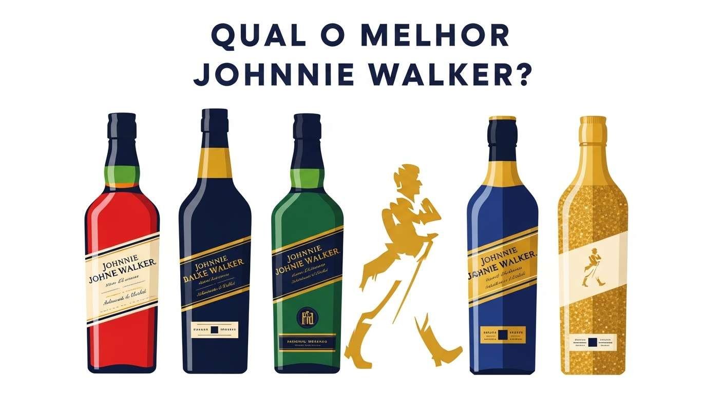 Johnnie Walker: Qual o Melhor Whisky da Marca? - Escolha Whisky